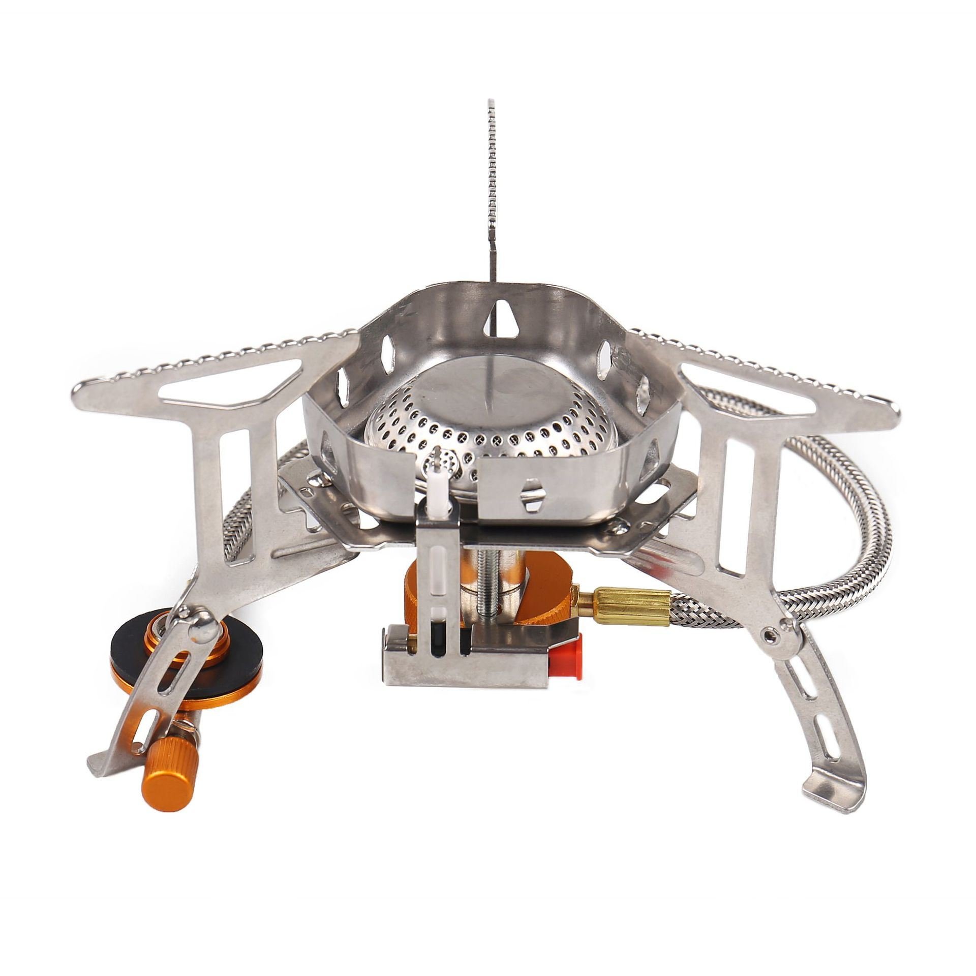 Outdoor Camping Stove Mini Stove All-in-one With Electronic Ignition ...