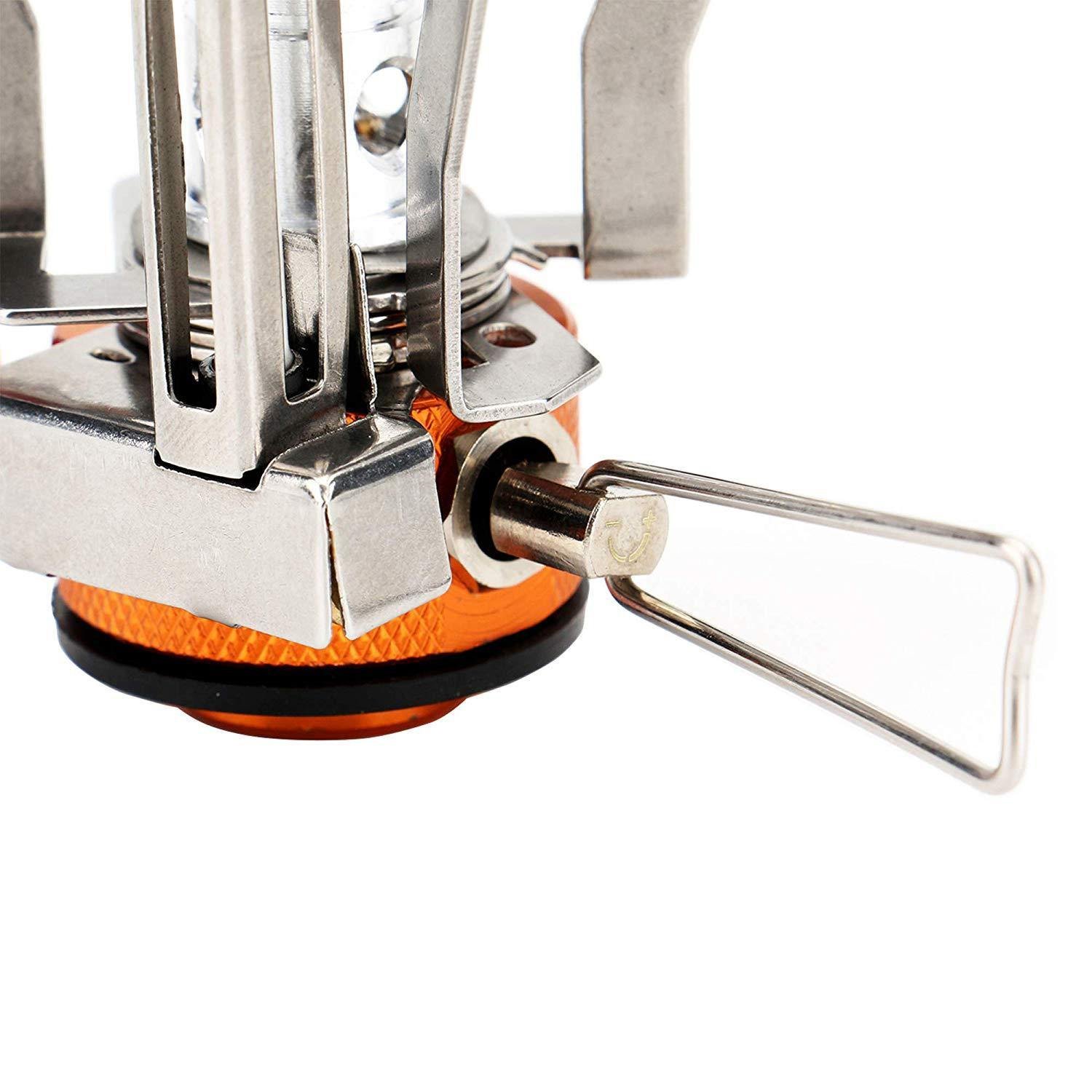 Outdoor Camping Stove Mini Stove All-in-one With Electronic Ignition ...