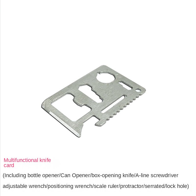 Outdoor SOS Emergency Survival Kit Multifunctional Survival Tool ...